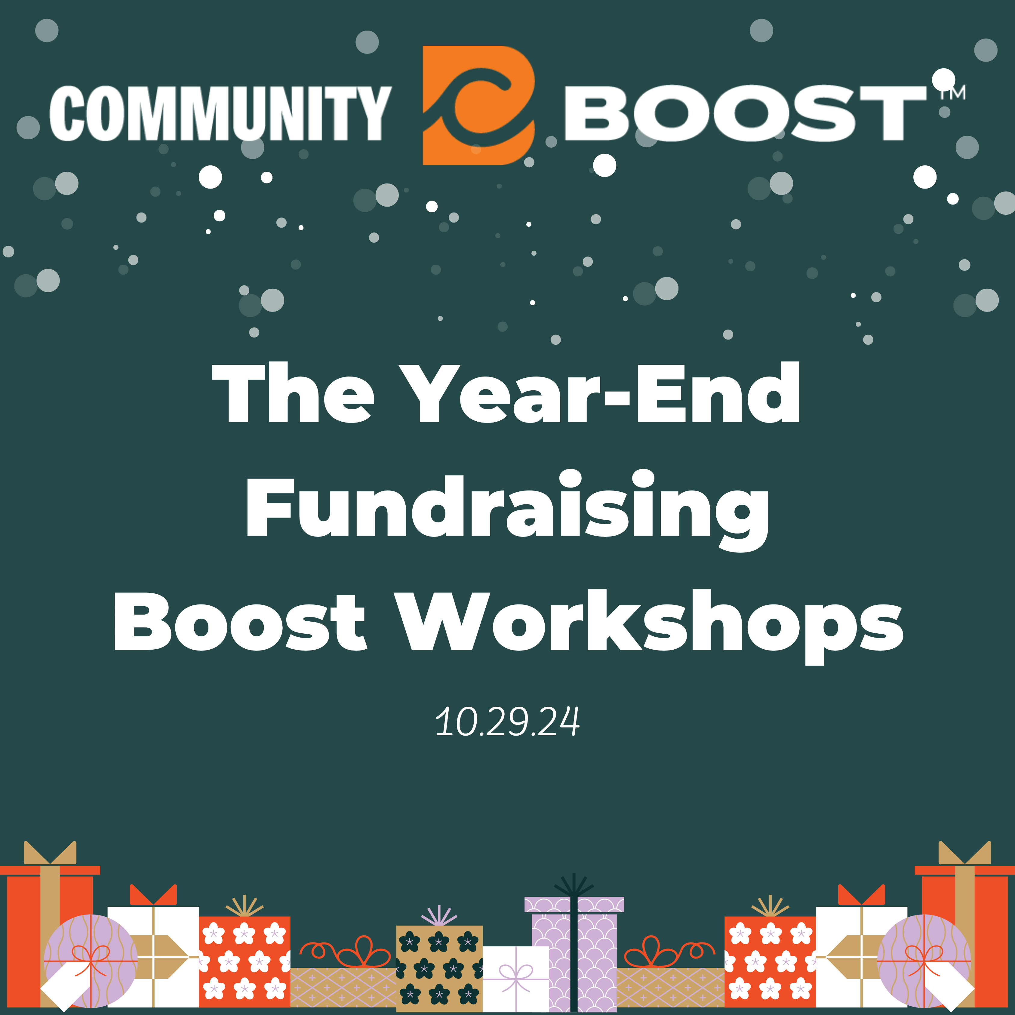Year-End Fundraising Boost Workshops
